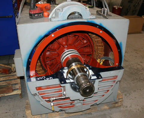 Traction Motor Repair and Rebuild for Locomotive Components